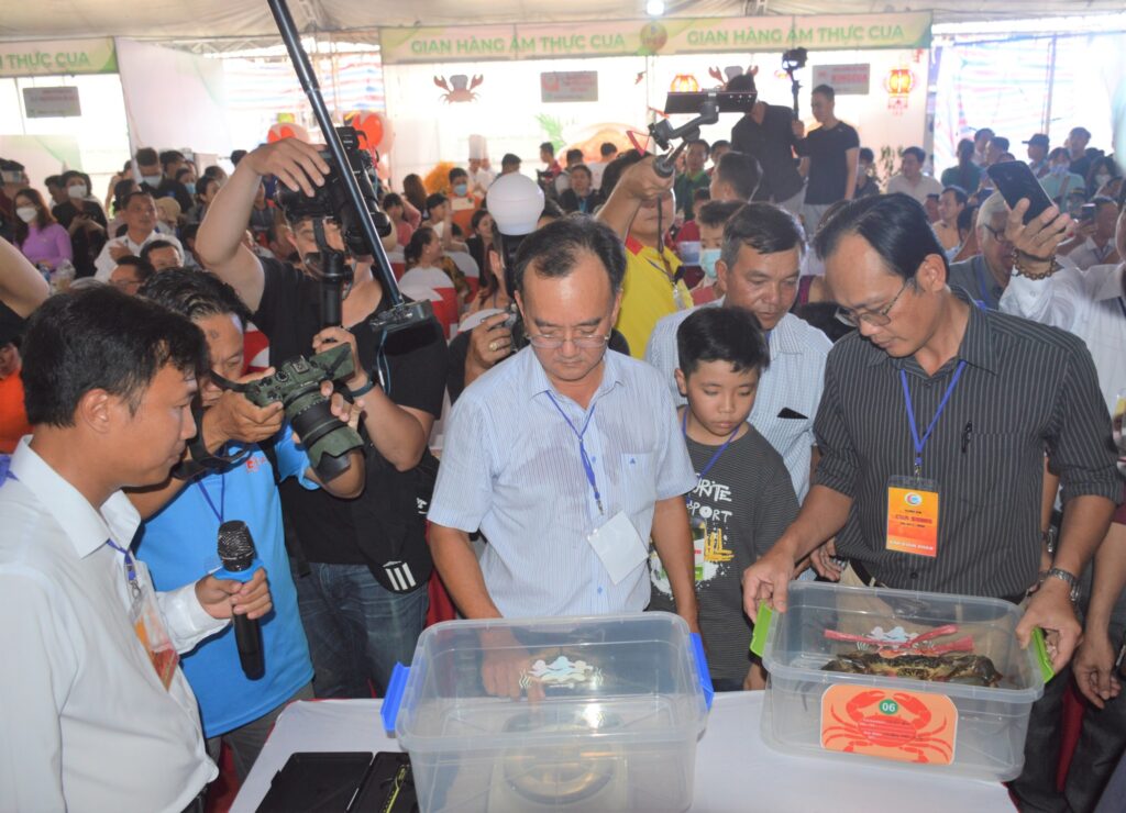 Cua Cà Mau lớn nhất - Cua Sumo (Sumo Crab) - Cô Tư Cà Mau